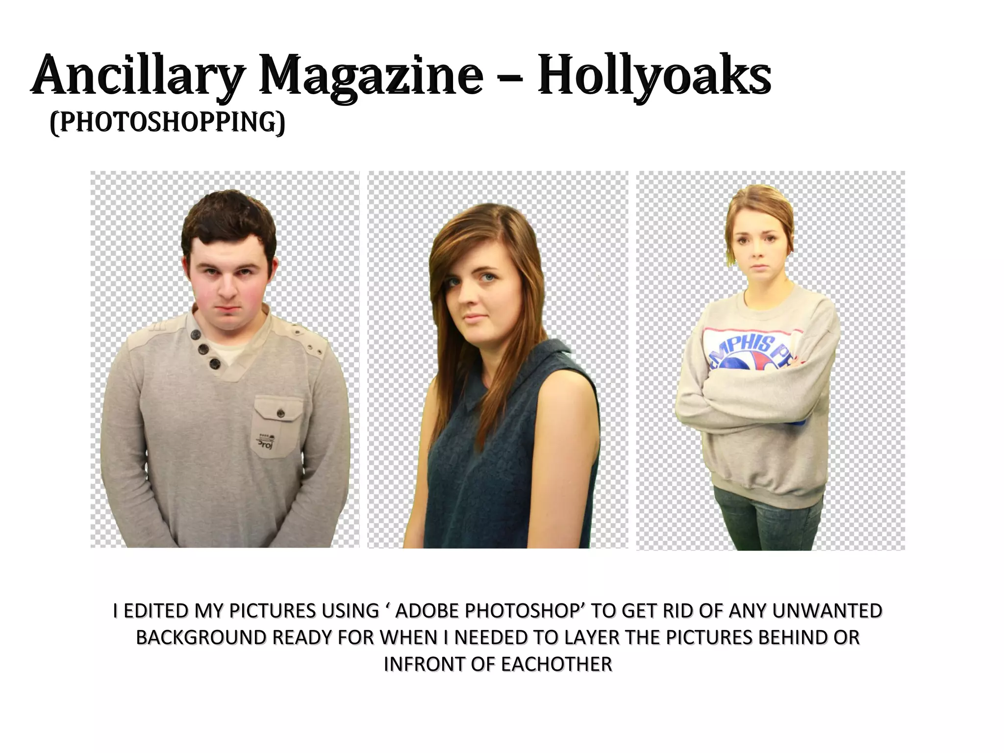 Hollyoaks Ancillary Magazine | PPT