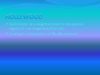 Hollywood | PPTX