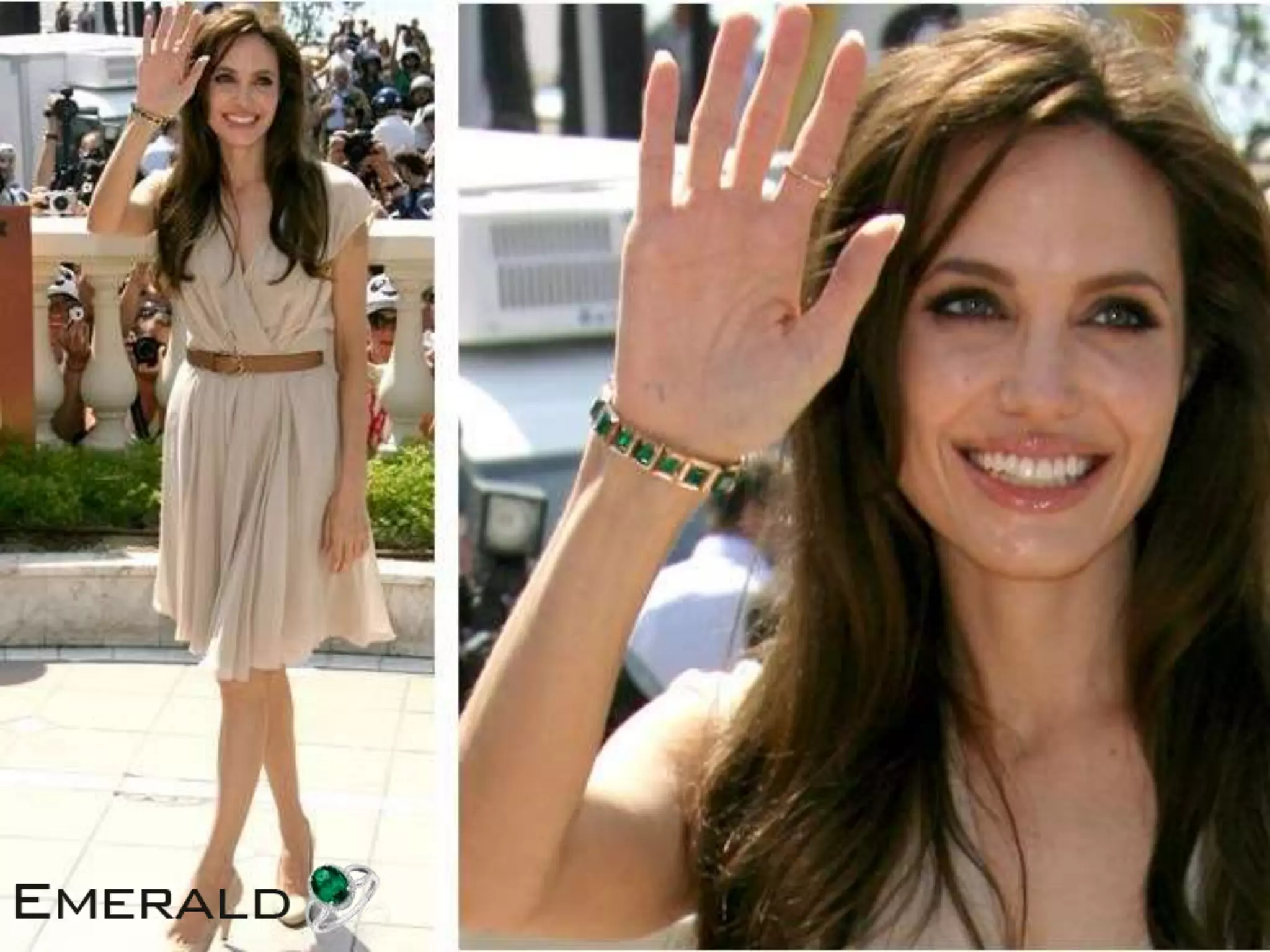 Hollywood actresses wearing the gorgeous collection of emerald jewelry ...
