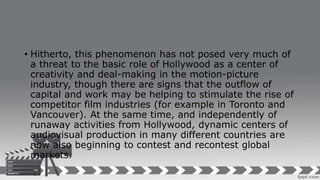 Hollywood and globalization | PPT