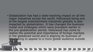 Hollywood and globalization | PPT