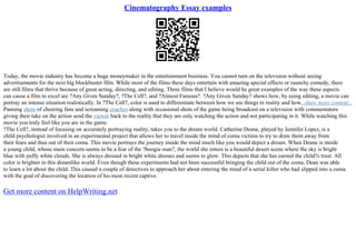 Hollywood Film Analysis | PDF | Movies | Entertainment