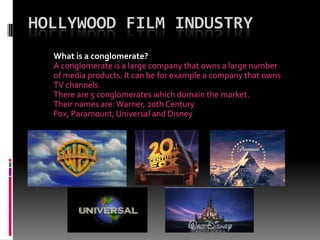 Hollywood film industry | PPTX