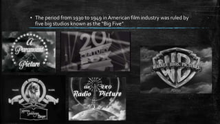 Hollywood Film Industry | PPTX