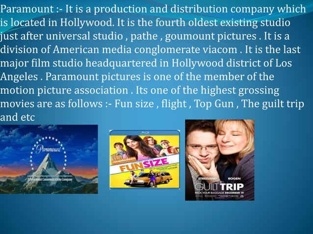 Hollywood industry | PPT
