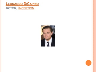 Hollywood leading actors & actress | PPT | Free Download