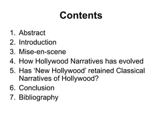 Classical Hollywood Narratives | PPTX