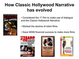 Classical Hollywood Narratives | PPTX