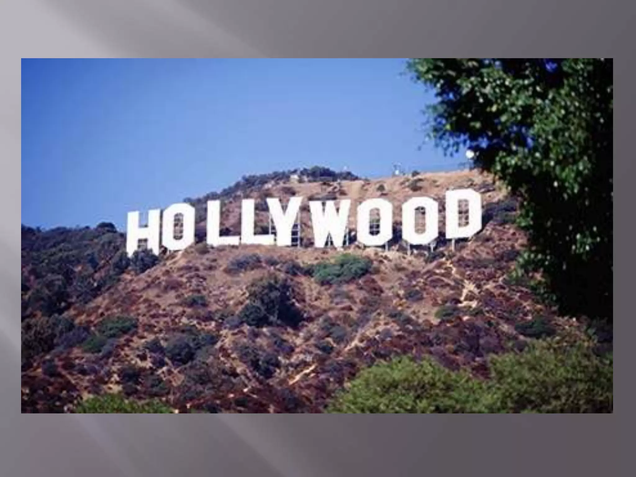 Hollywood presentation | PPTX