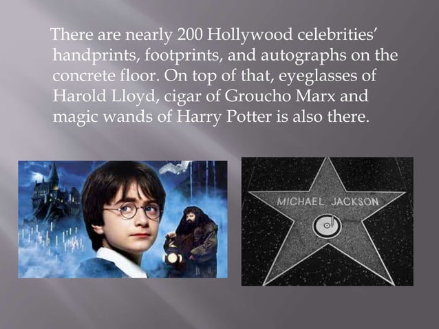 Hollywood presentation | PPTX | Awards Shows | Events