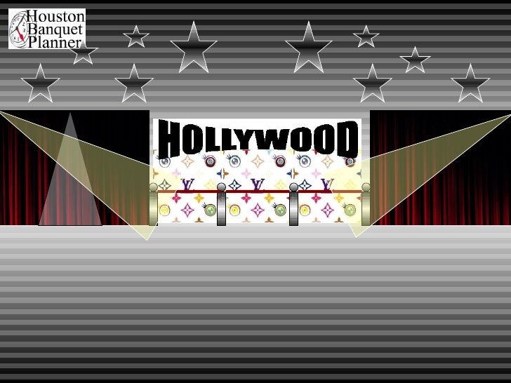 Hollywood Setting Arrnangement