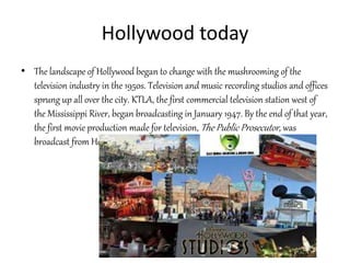 Hollywood slideshow | PPTX