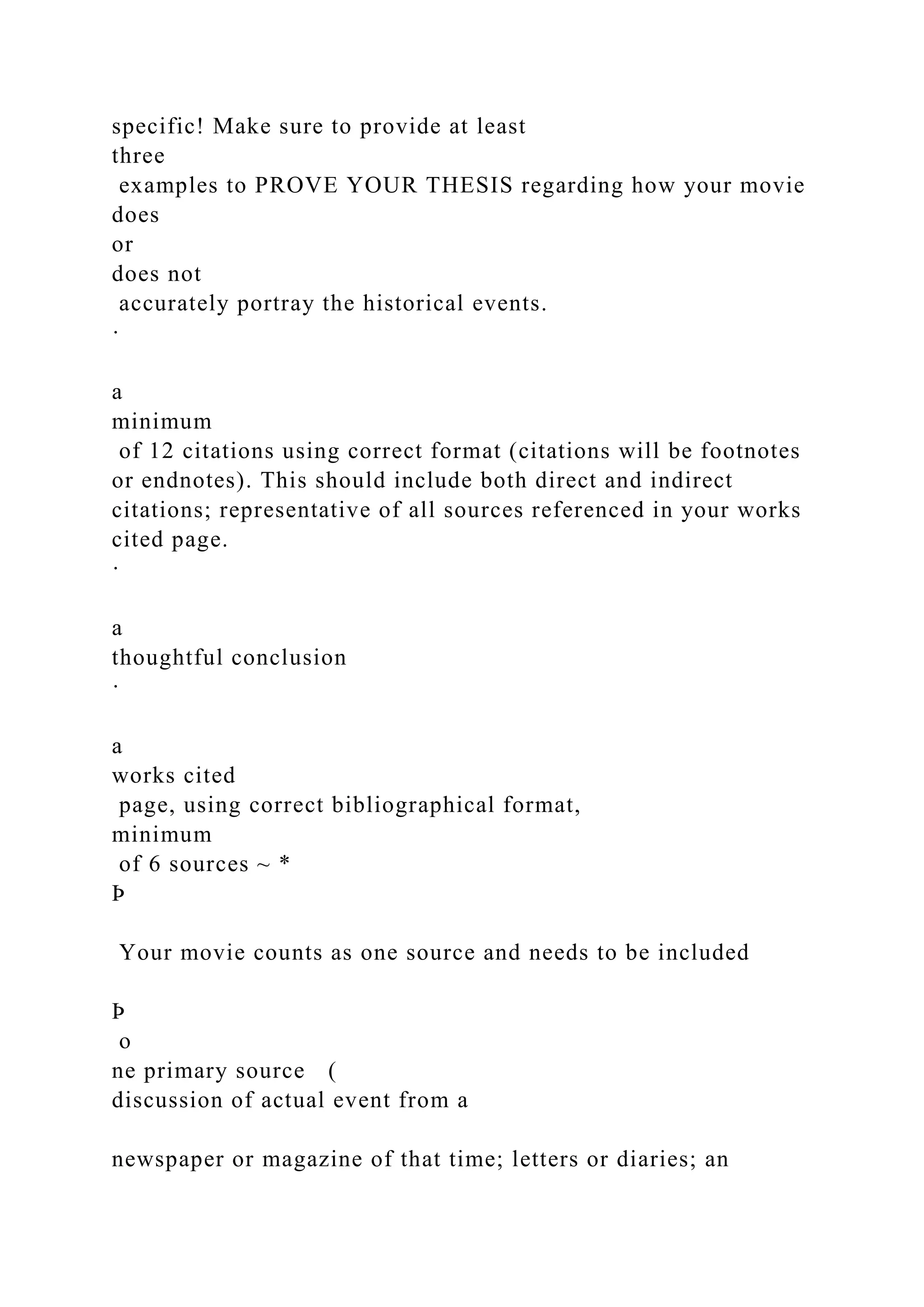 Hollywood vs. HistoryFilm Review and AnalysisWatching popular .docx