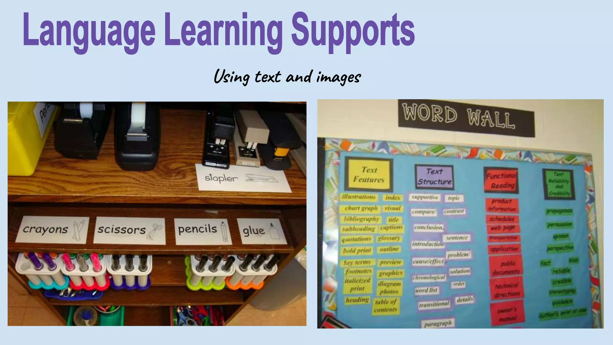 ESOL Learning Environment: Graphic Display | PPT