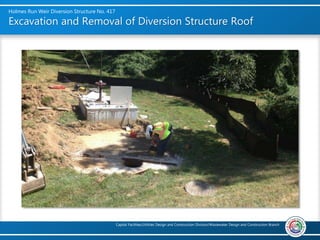 Holmes Run Weir Diversion Structure February 2016 | PPTX