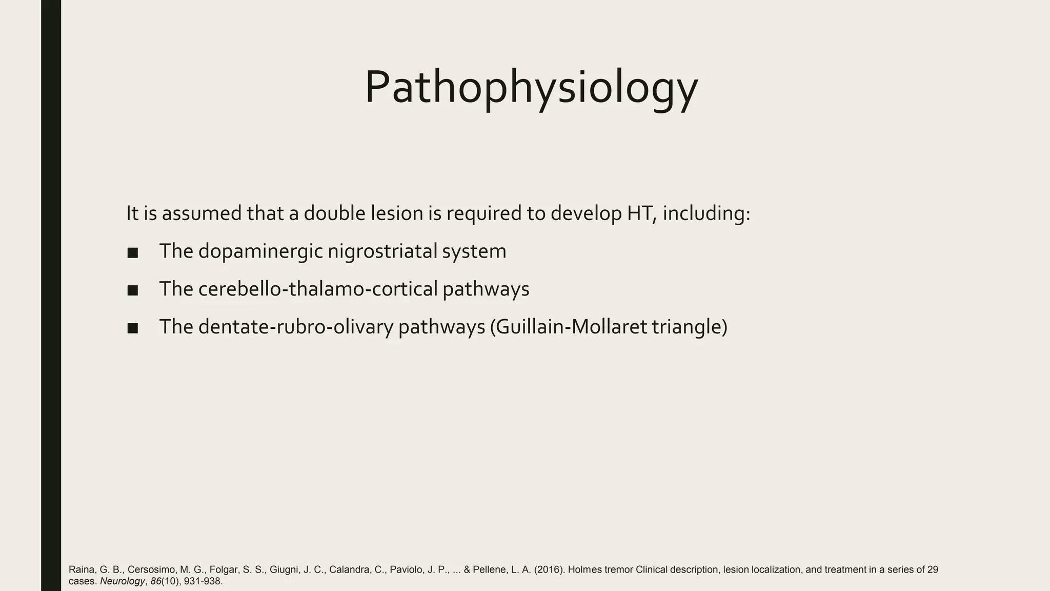 Holmes Tremor 0218 | PPTX