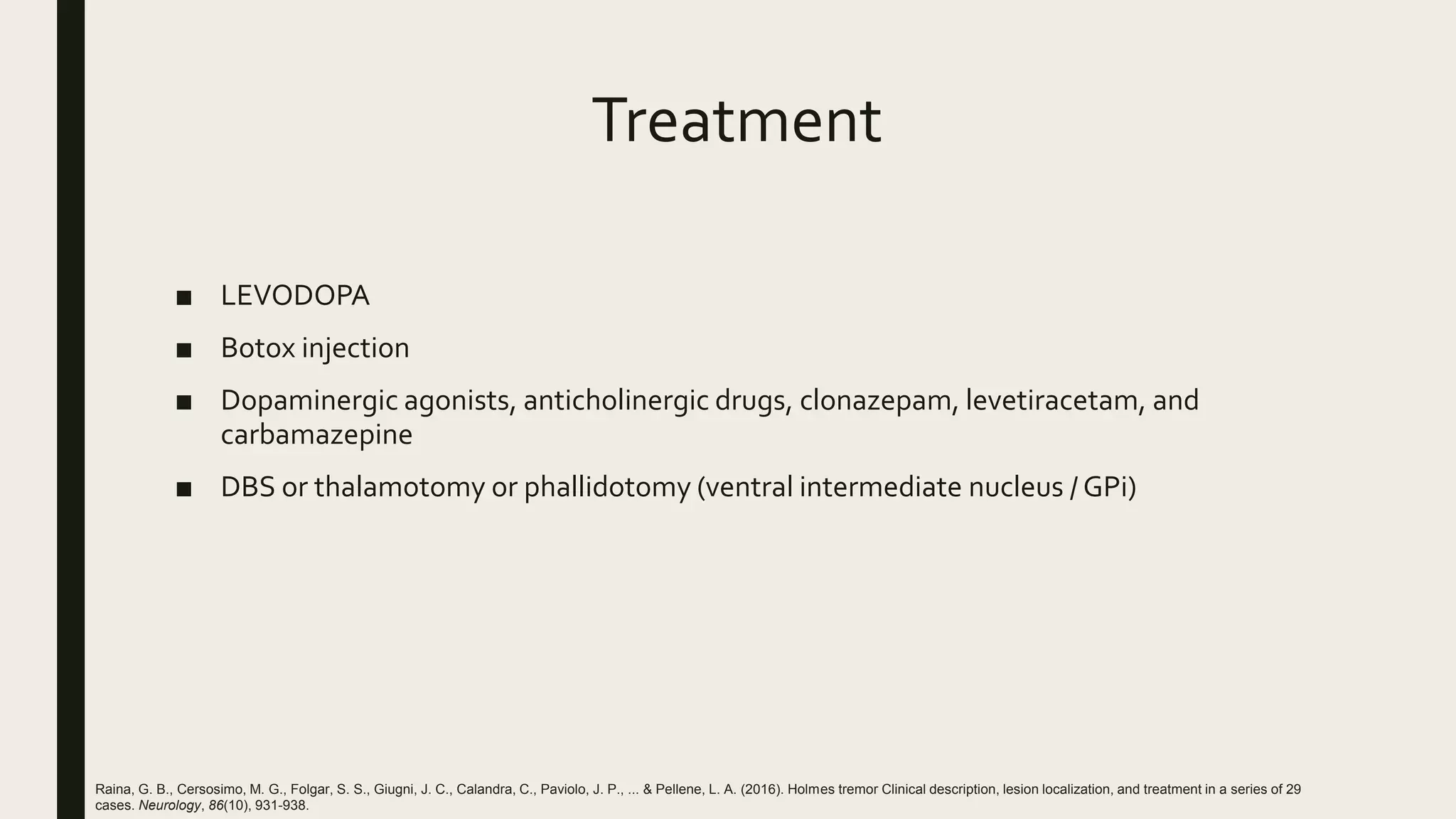 Holmes Tremor 0218 | PPTX
