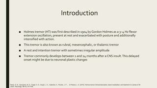 Holmes Tremor 0218 | PPT