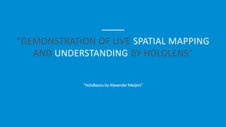 Holo basics develop your mixed reality hololens app with unity and visual studio | PPT