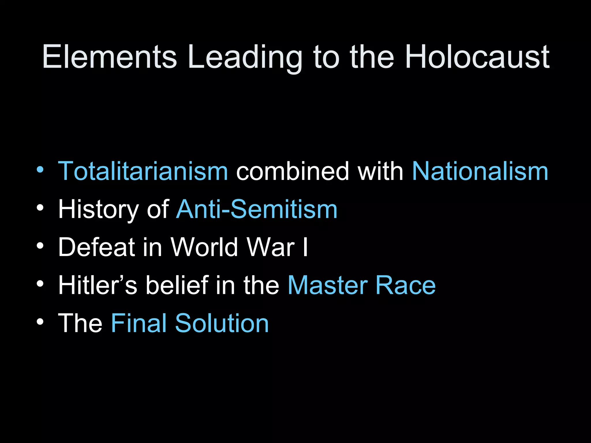 Holocaust Power Point | PPT