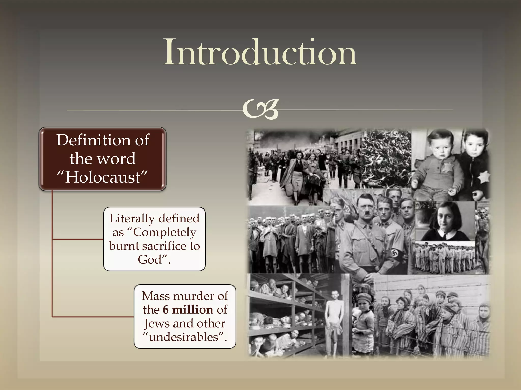 The Holocaust | PPTX