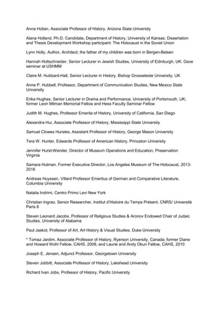 Holocaust museum politicized | PDF
