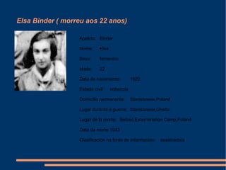 Holocausto andrea muiño e xeila bardanca 1ºbach b | ODP