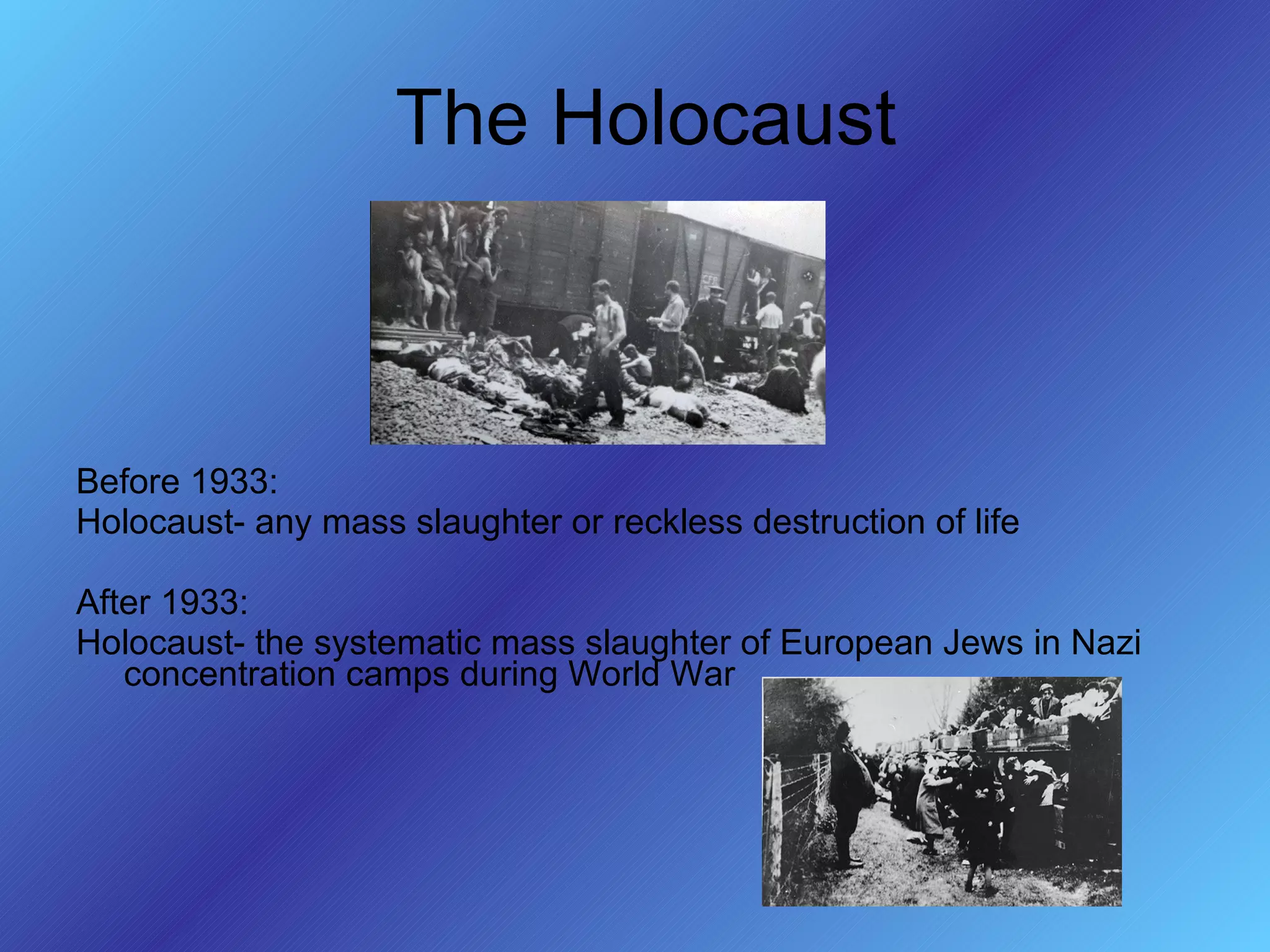 Holocaust Power Point | PPT