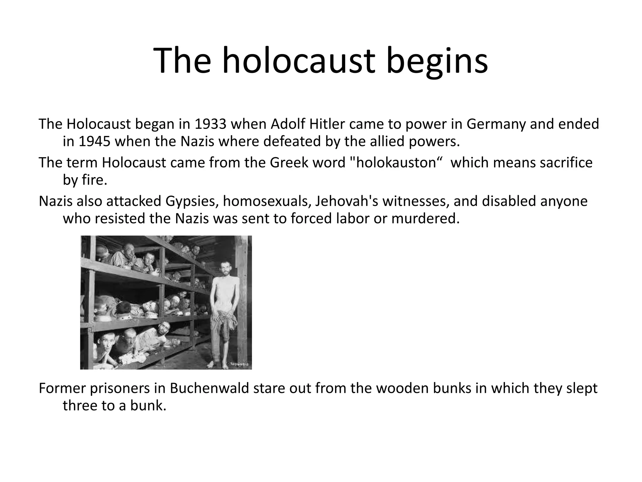 Holocaust power point | PPTX | Judaism | Religion & Spirituality