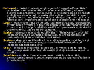Holocaustul - moment de rememorare a istoriei | PPS