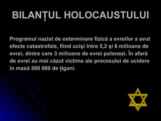 Holocaustul - moment de rememorare a istoriei | PPS