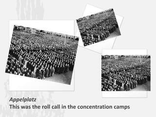 Holocaust vocabulary | PPTX