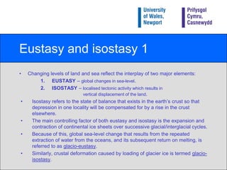 Holocene sea level change | PPTX | Geography | Science