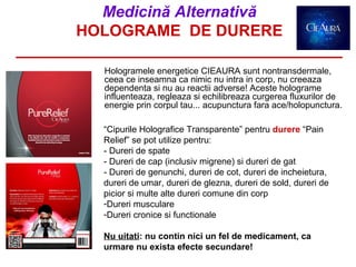 Holograme de durere | PPT