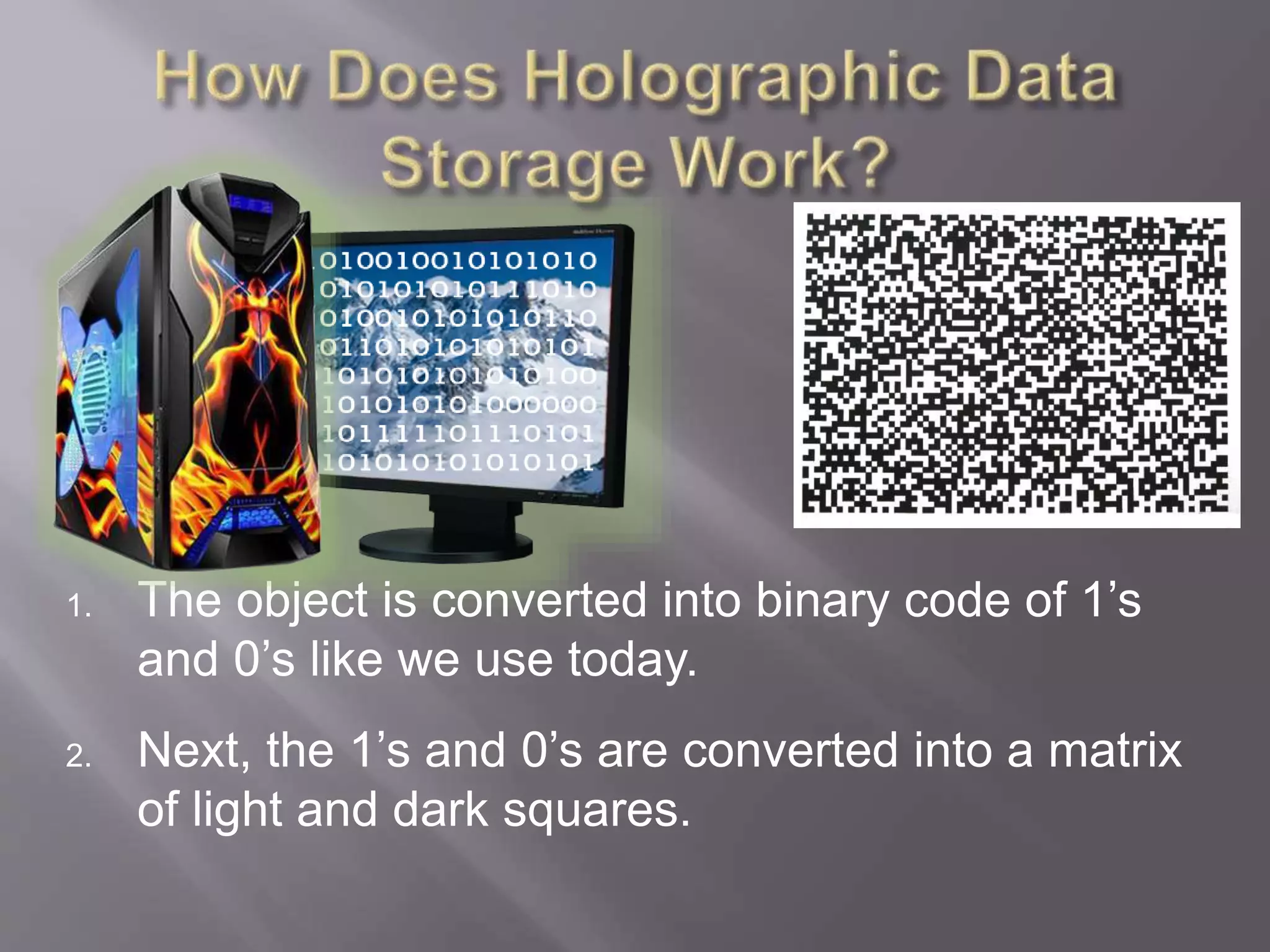 Holographic Data Storage | PPTX