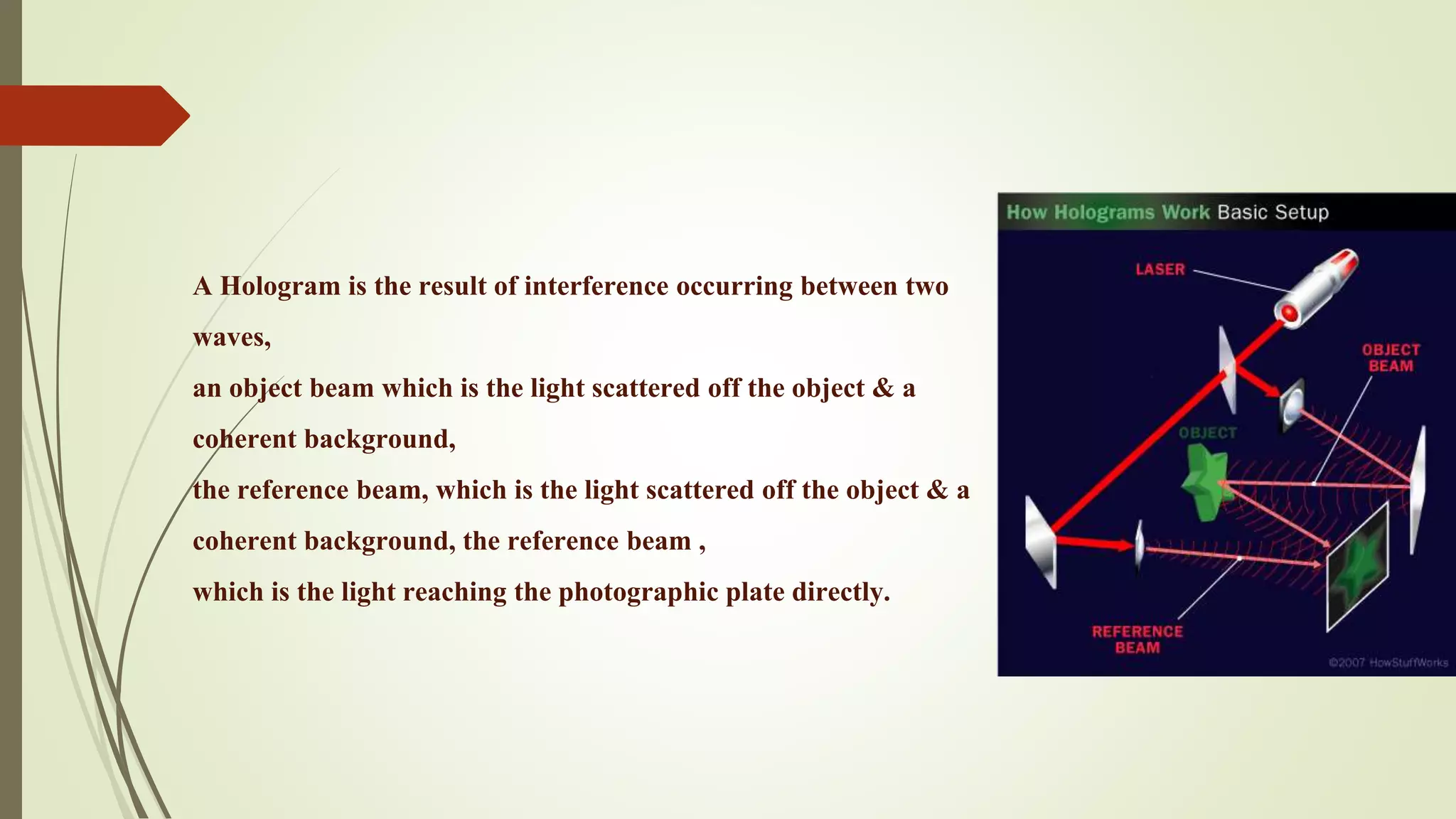 Holography technology | PPTX