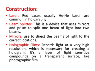 Holography | PPTX