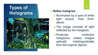 3D Holography Projection | PPTX