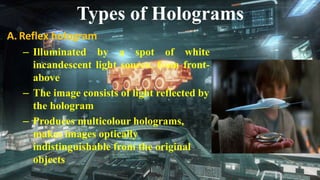 Holography Projection | PPTX | 3-D Graphics | Computer Software and ...