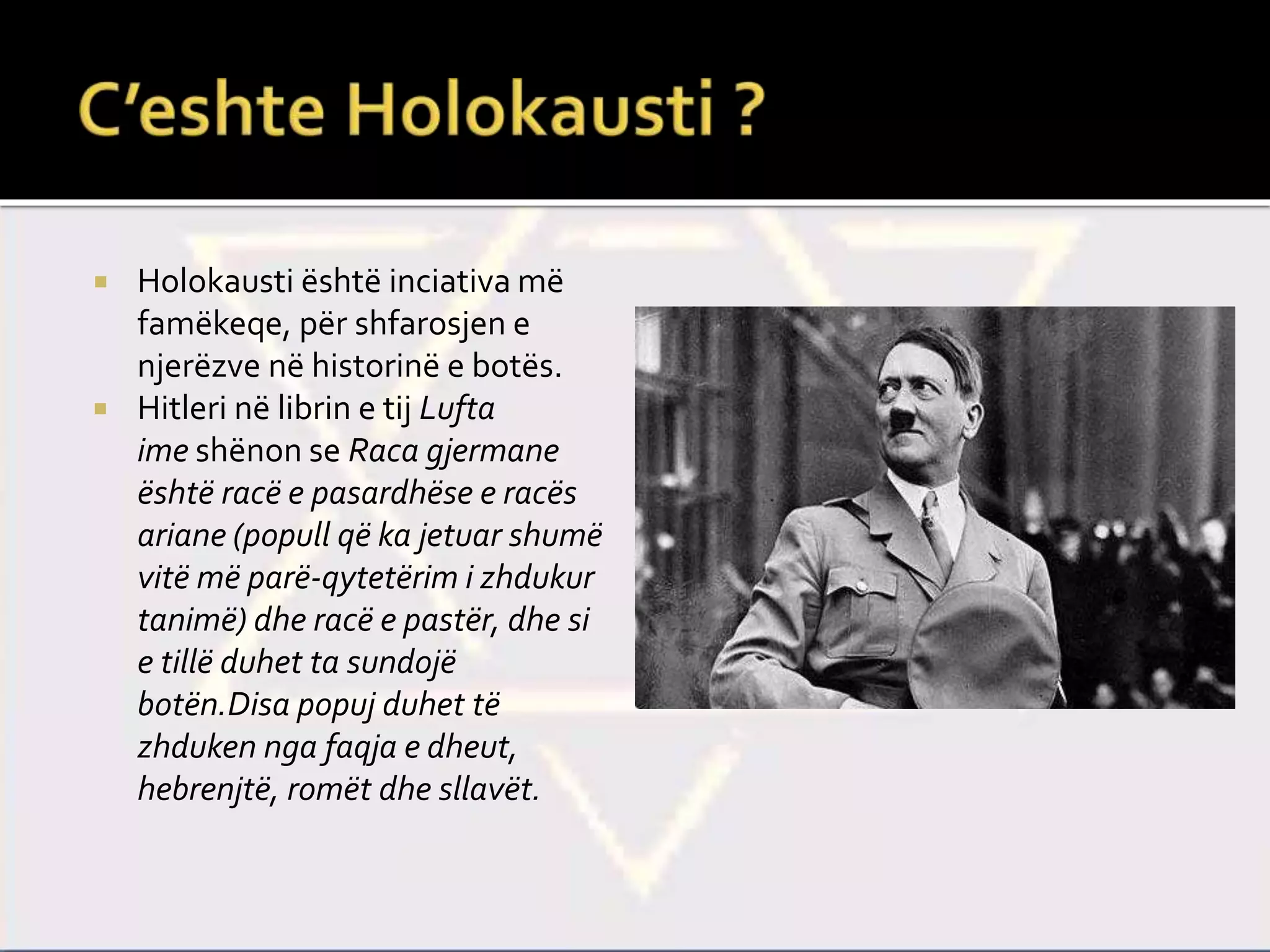 Holokausti | PPTX