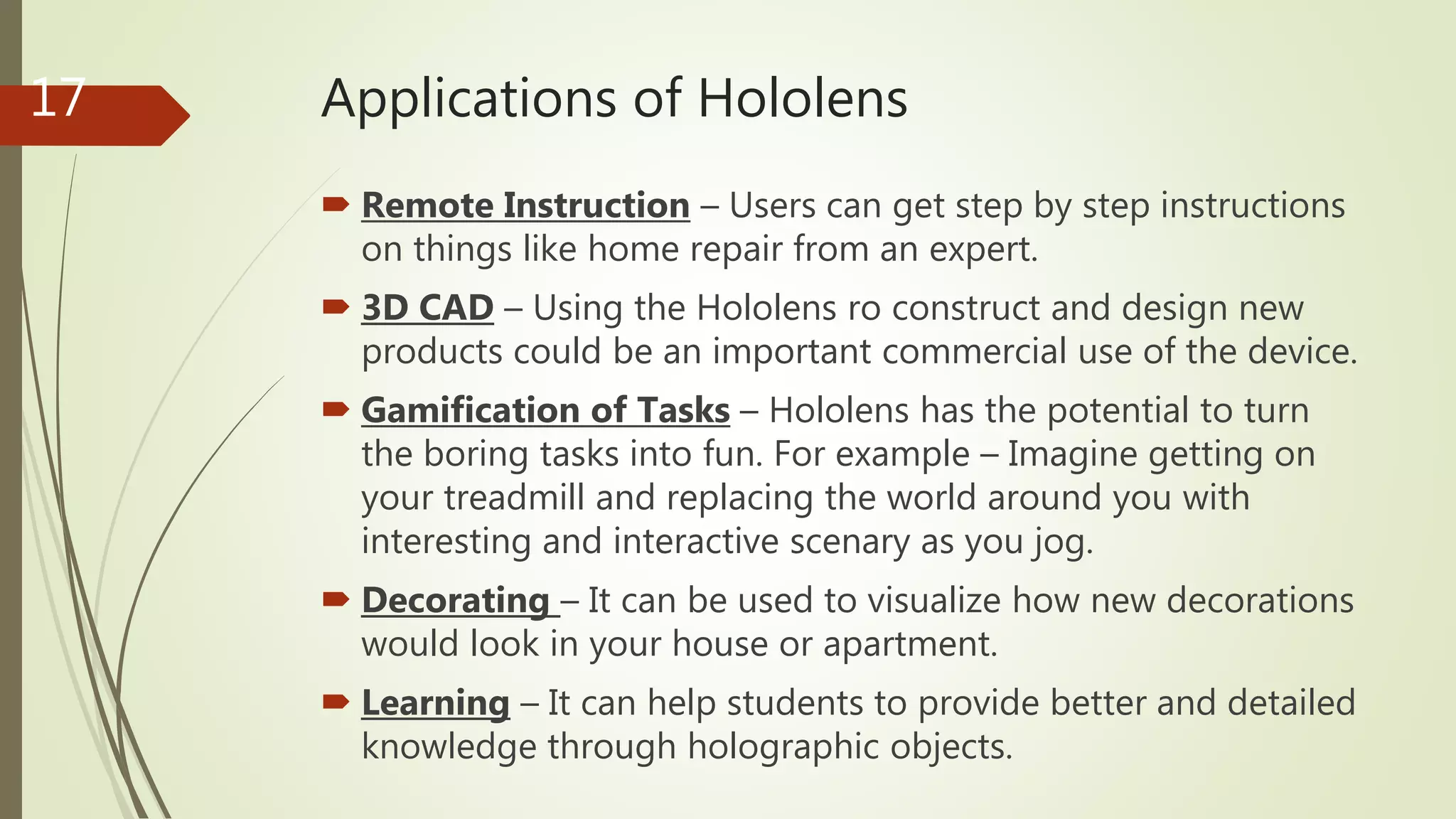 Seminar on Hololens | PPTX