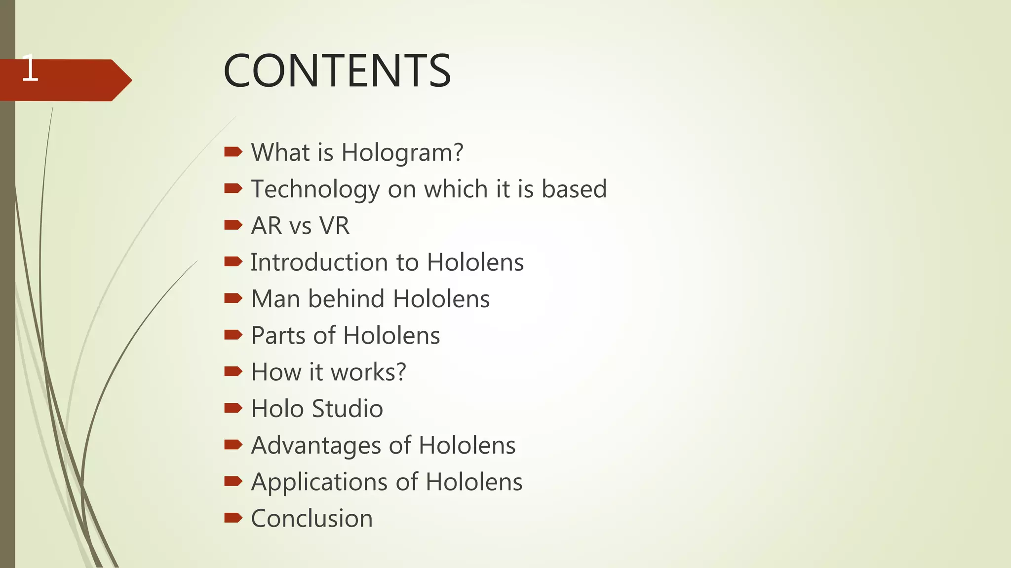 Seminar on Hololens | PPTX