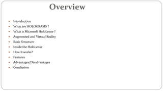 Hololens | PPTX | Computer Peripherals | Computing