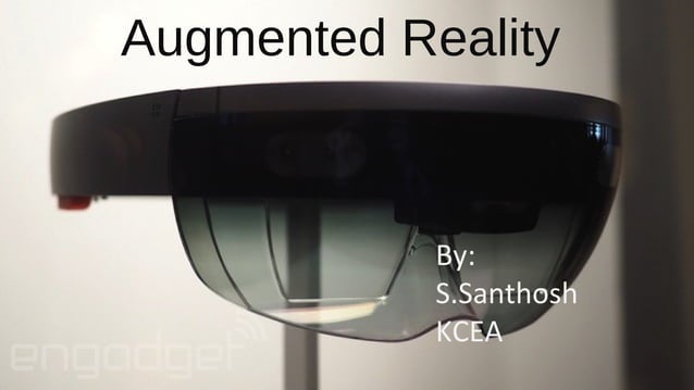 Introduction to Augmented Reality using MIcrosoft Hololens | PPT | Augmented Reality ...
