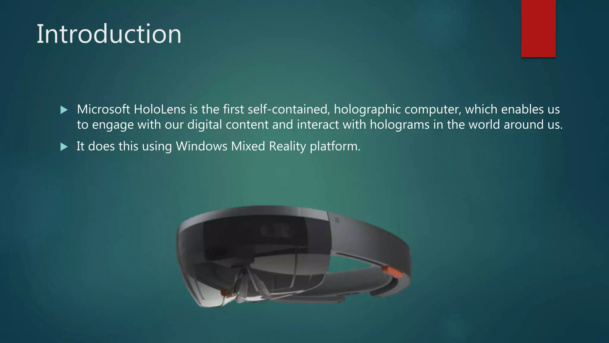 Microsoft HoloLens | PPT