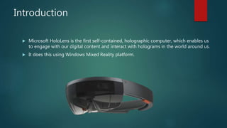 Microsoft HoloLens | PPT