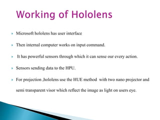 Microsoft HoloLens | PPT