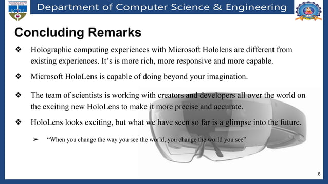Microsoft HoloLens seminar | PDF | Augmented Reality | Technology & Computing