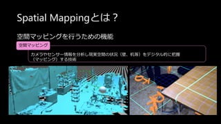 Spatial Mappingの設定が気になる | PPTX