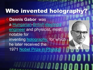 Holographic memory system | PPT